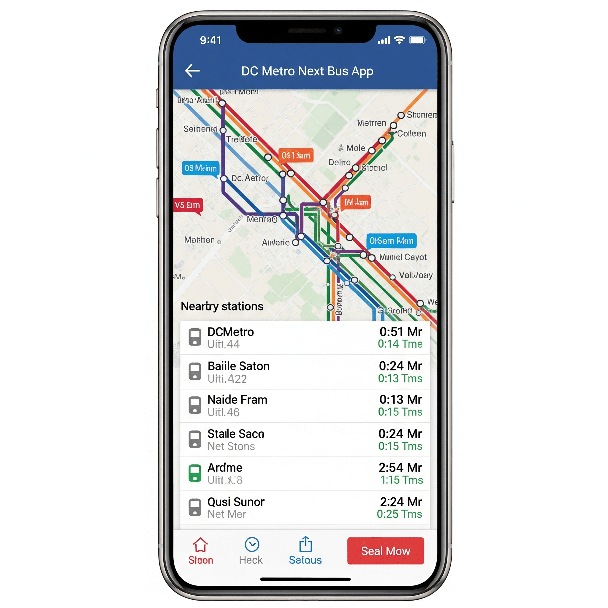 DC Metro App for Real-Time Train Schedules, Routes & Travel