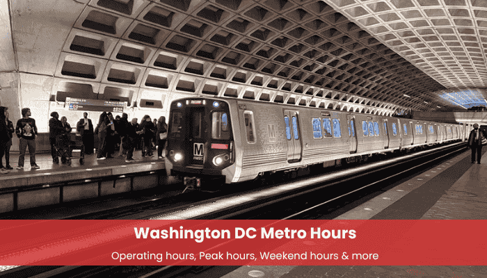 Mapa Metro Washington DC Routes, Lines & PDF Guide