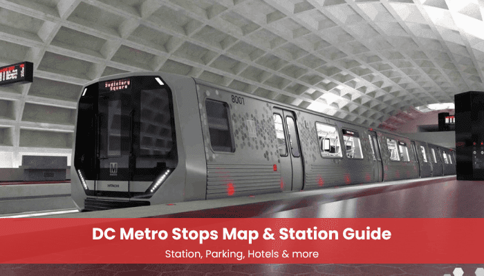 Mapa Metro Washington DC Routes, Lines & PDF Guide