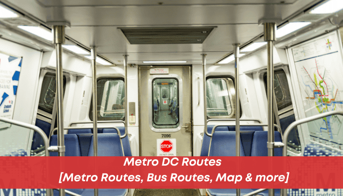 Mapa Metro Washington DC Routes, Lines & PDF Guide